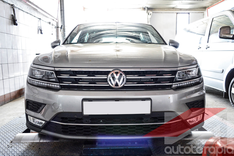 Чип-тюнинг VW Tiguan 2.0TSI APR STGI +73л.с. +148 Нм — Автотерапия на ...