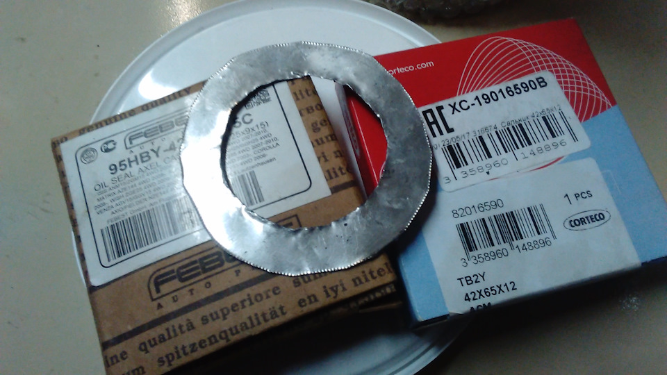 19016590B Уплотняющее кольцо, дифференциал CORTECO | Запчасти на DRIVE2