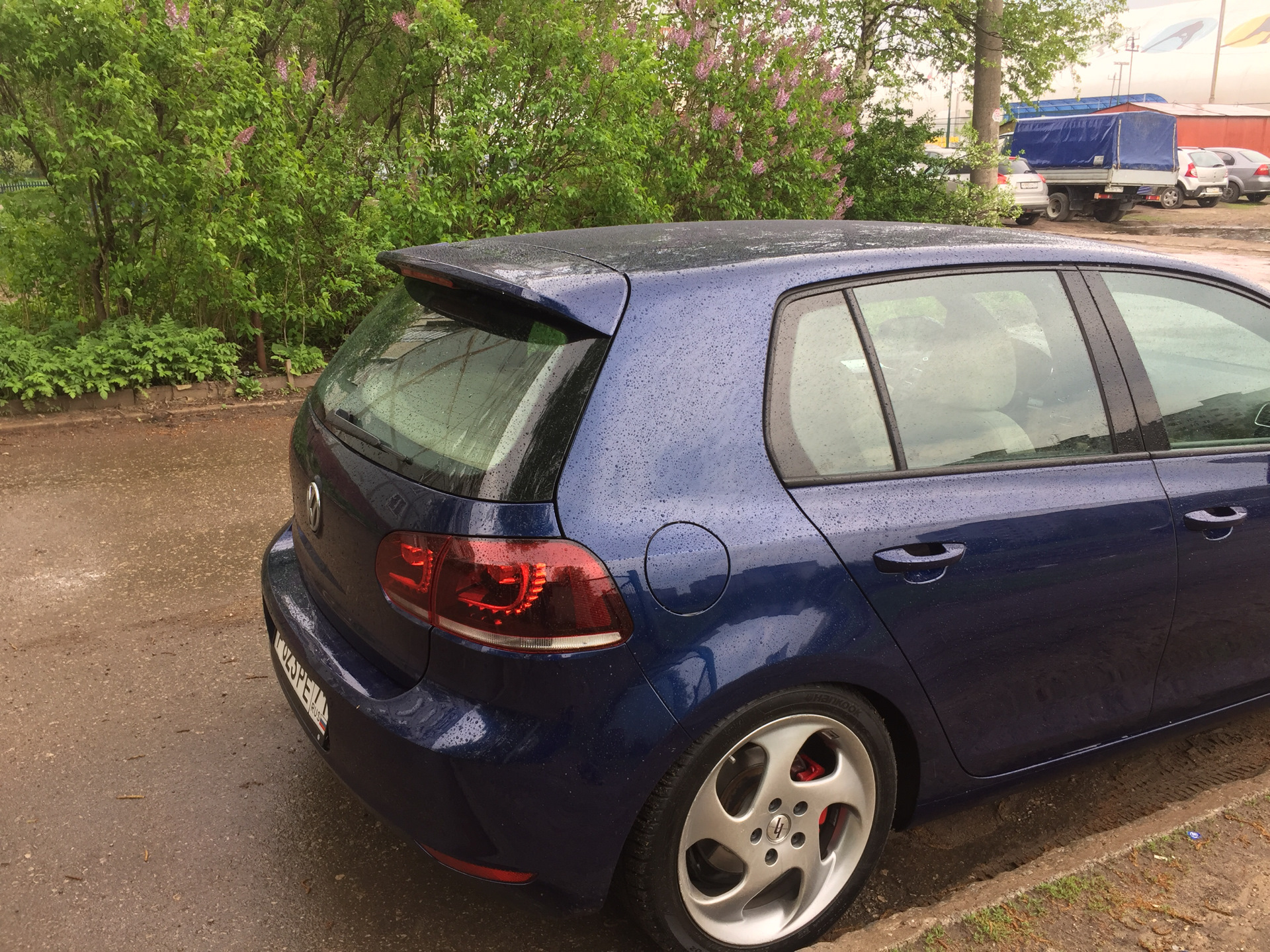 Спойлер R/R-line/Gti/Gtd — Volkswagen Golf Mk6, 1,4 л, 2012 года ...