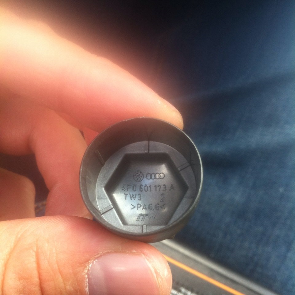 Секретные болты. — Audi A4 Avant (B7), 2 л, 2007 года | аксессуары | DRIVE2