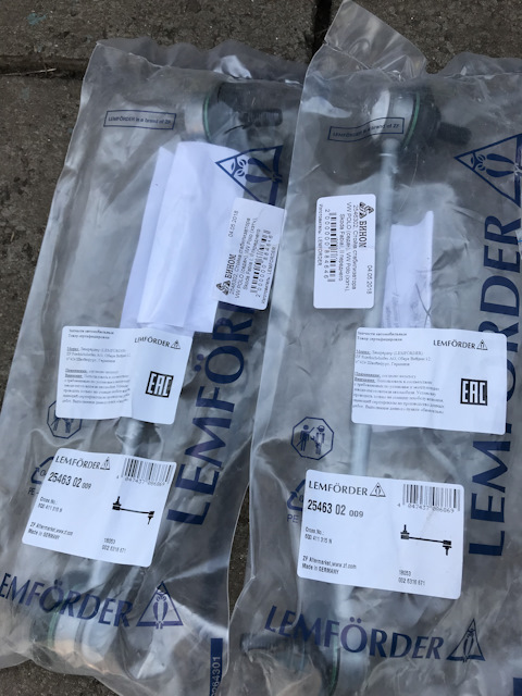 2546302 Тяга (стойка) стабилизатора LEMFORDER | Запчасти на DRIVE2