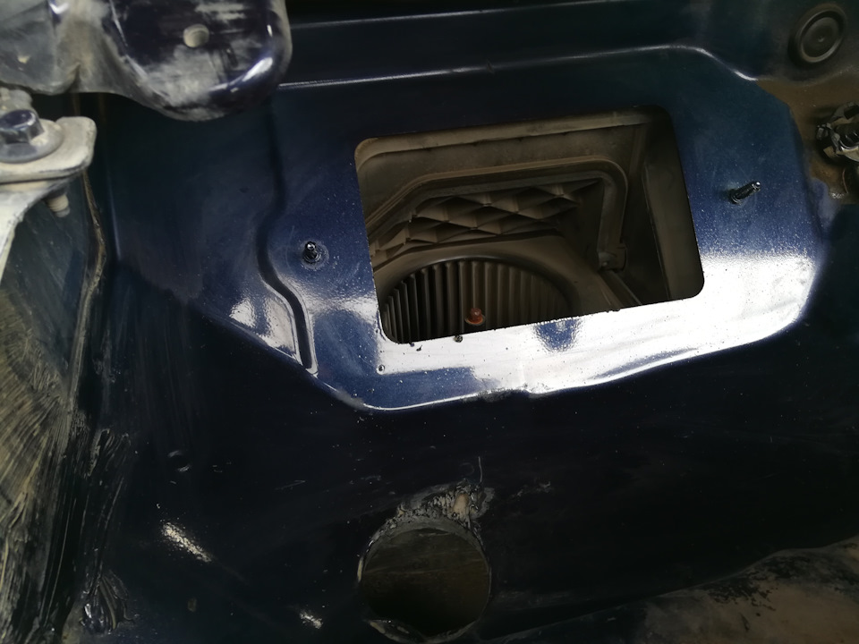 Установка доп. салонного фильтра, прошивка блока АБС и замена ...