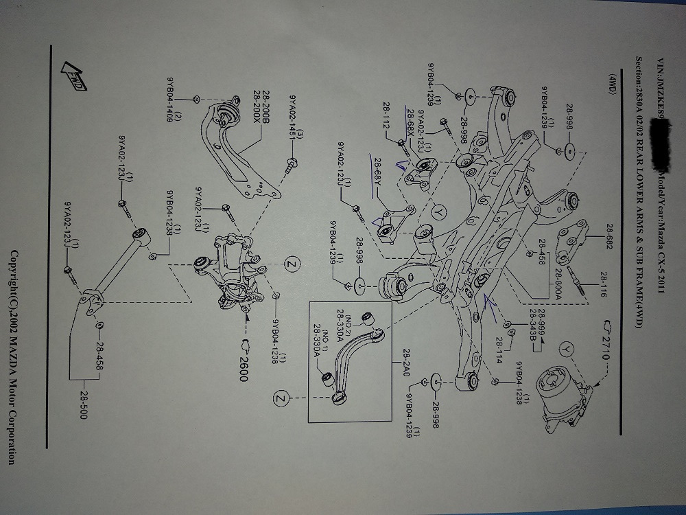ТО-8-120 — Mazda CX-5 (1G), 2 л, 2011 года | плановое ТО | DRIVE2