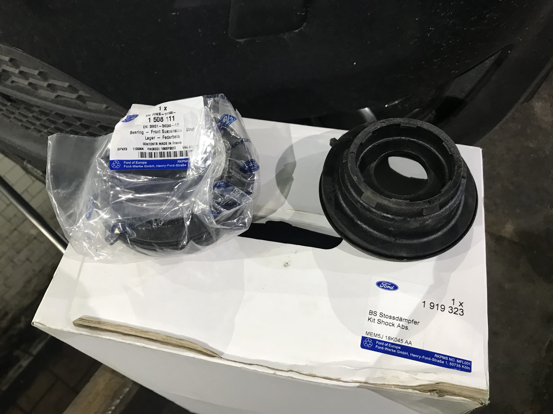 Замена амортизаторов — Ford Focus Hatchback II, 2 л, 2011 года | своими ...