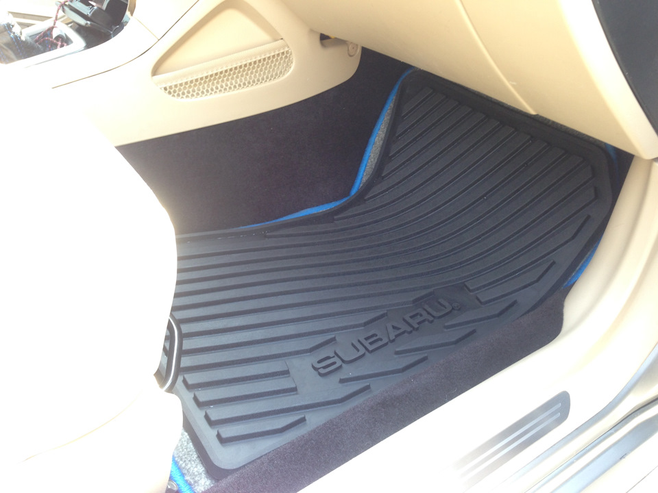 J501SSA110 Коврики в салон резиновые для Forester SUBARU | Запчасти на ...