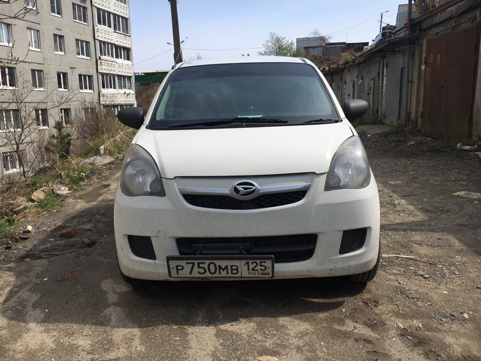 Реснички — Daihatsu Mira (L275/L285), 0,7 л, 2010 года | стайлинг | DRIVE2
