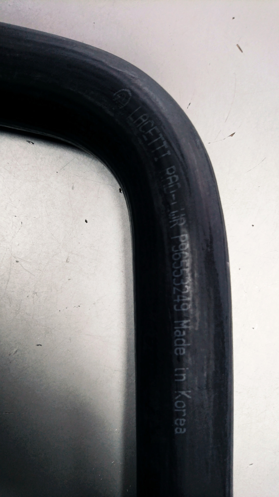 96553249 Патрубок радиатора нижний М/T GM | Запчасти на DRIVE2