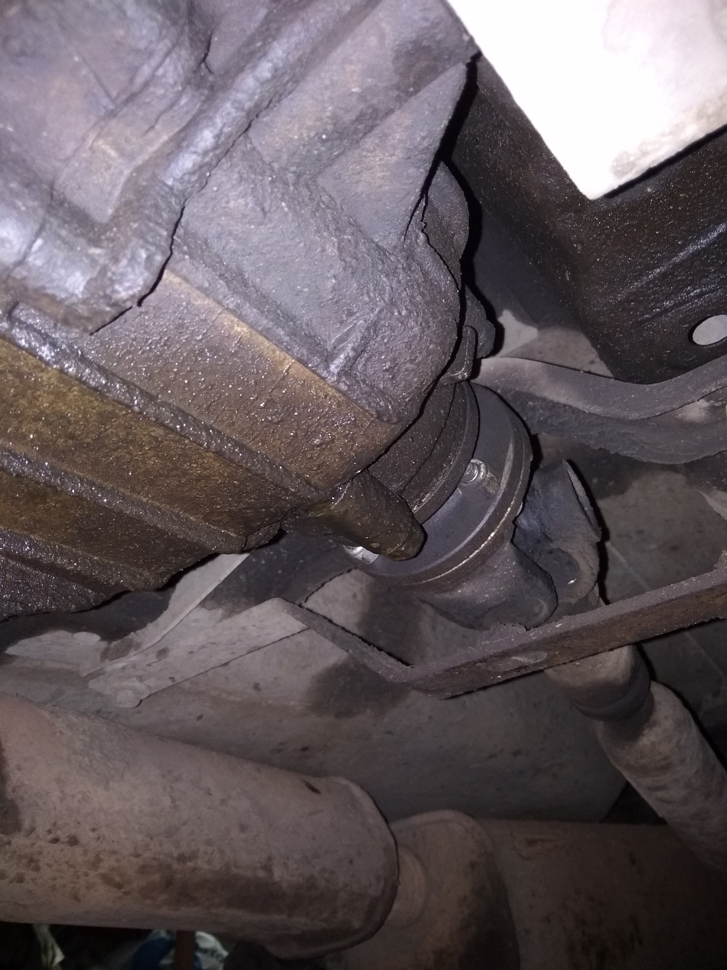 Двухрядный подшипник в раздатку — Chevrolet Niva (1G), 1,7 л, 2007 года ...