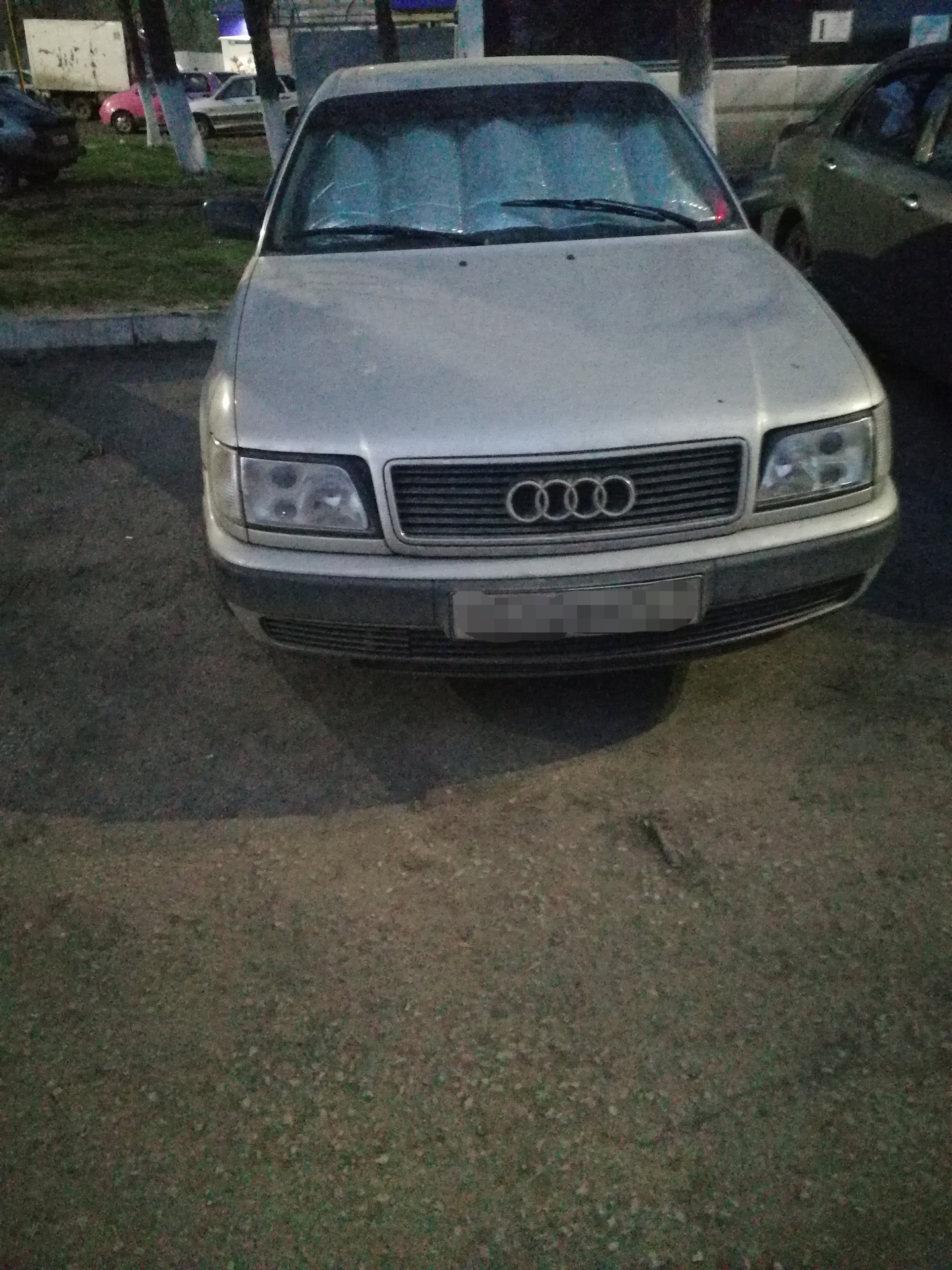 Наконец то поставил фары от а6с4 — Audi 100 (C4), 2,3 л, 1991 года ...