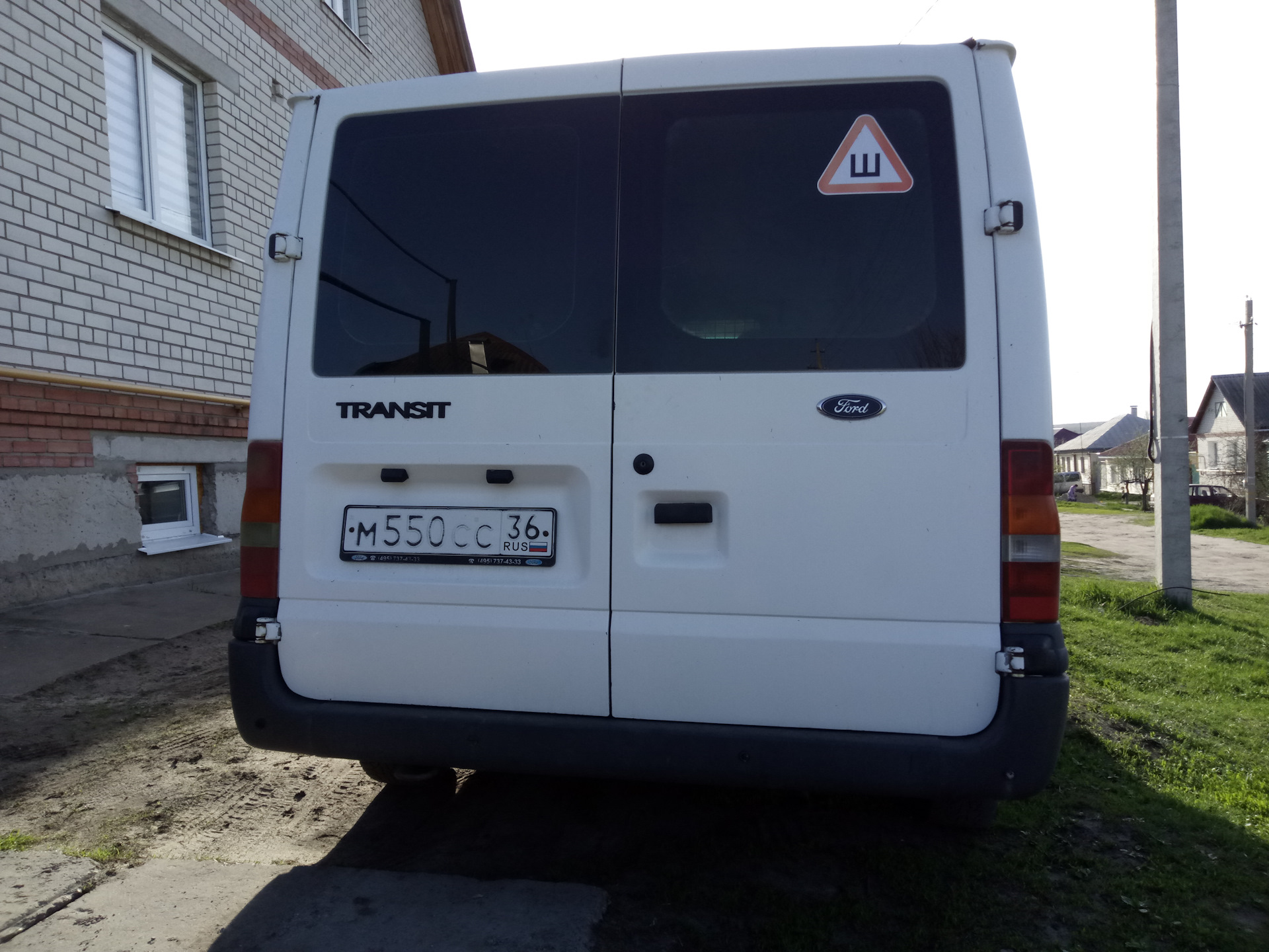 рестайловые задние фонари — Ford Transit (6G), 2 л, 2002 года ...