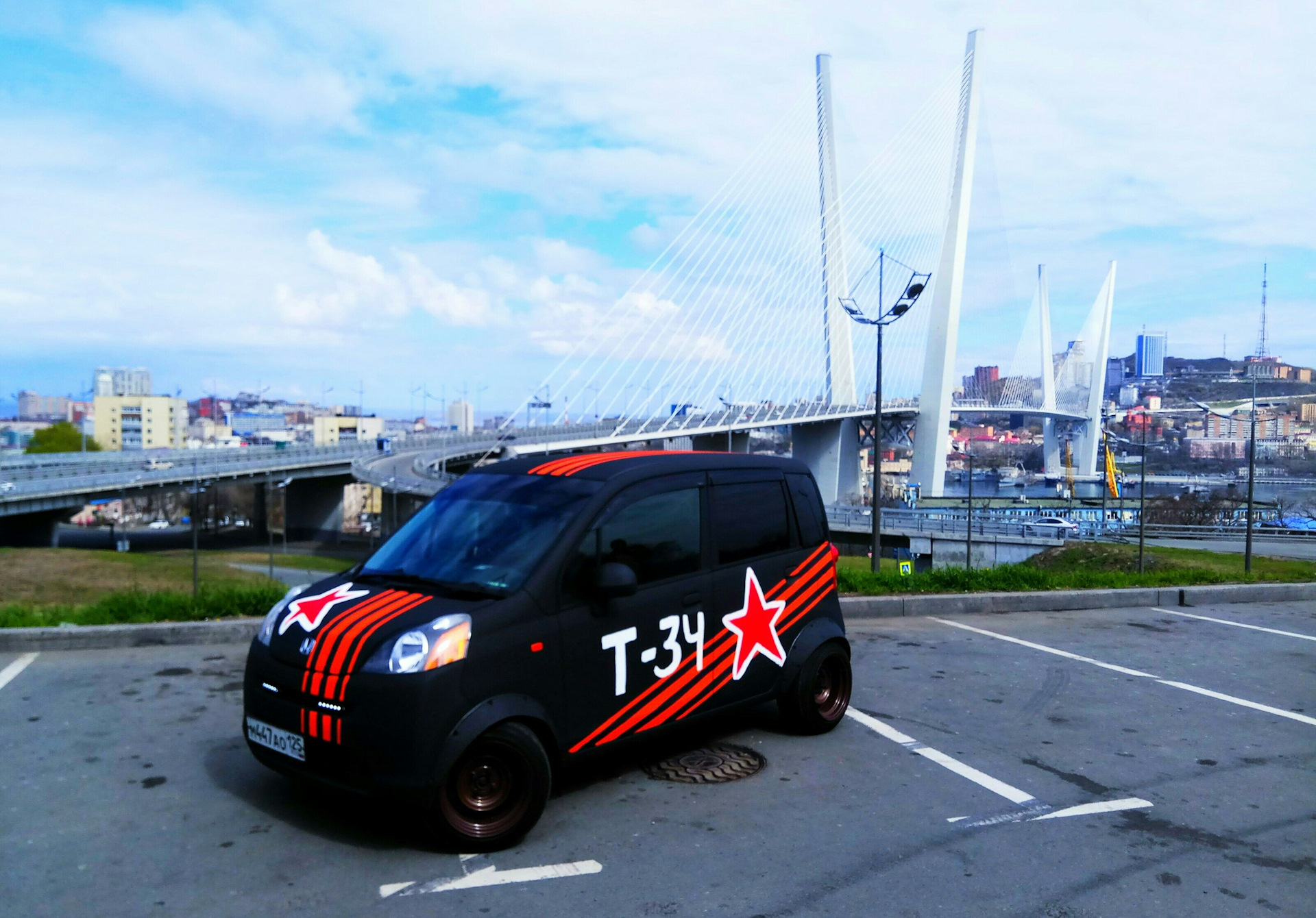 С днем Великой ПОБЕДЫ! — Honda Life (JB5/JB6/JB7/JB8), 0,7 л, 2009 года | стайлинг | DRIVE2