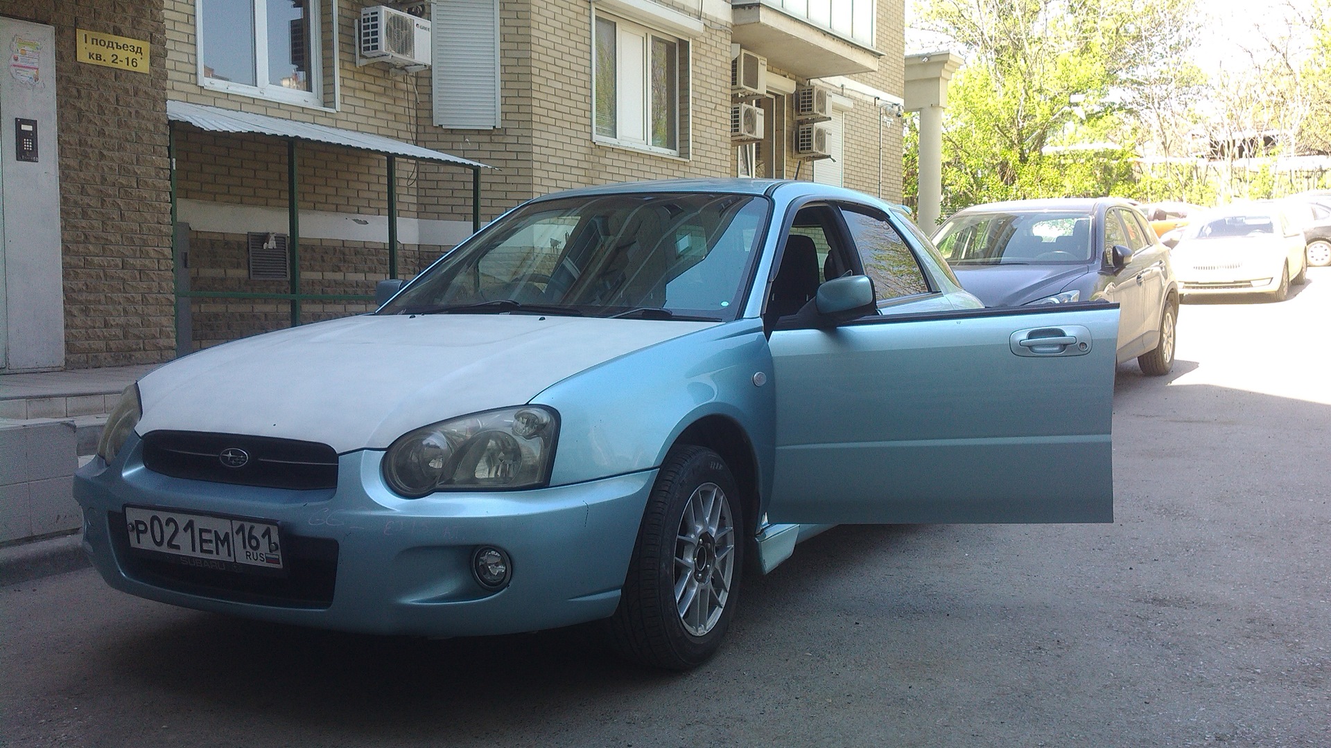 Subaru Impreza (GD/GG) 2.0 бензиновый 2002 | GG3 2.0 AWD HIPER BLUE на ...