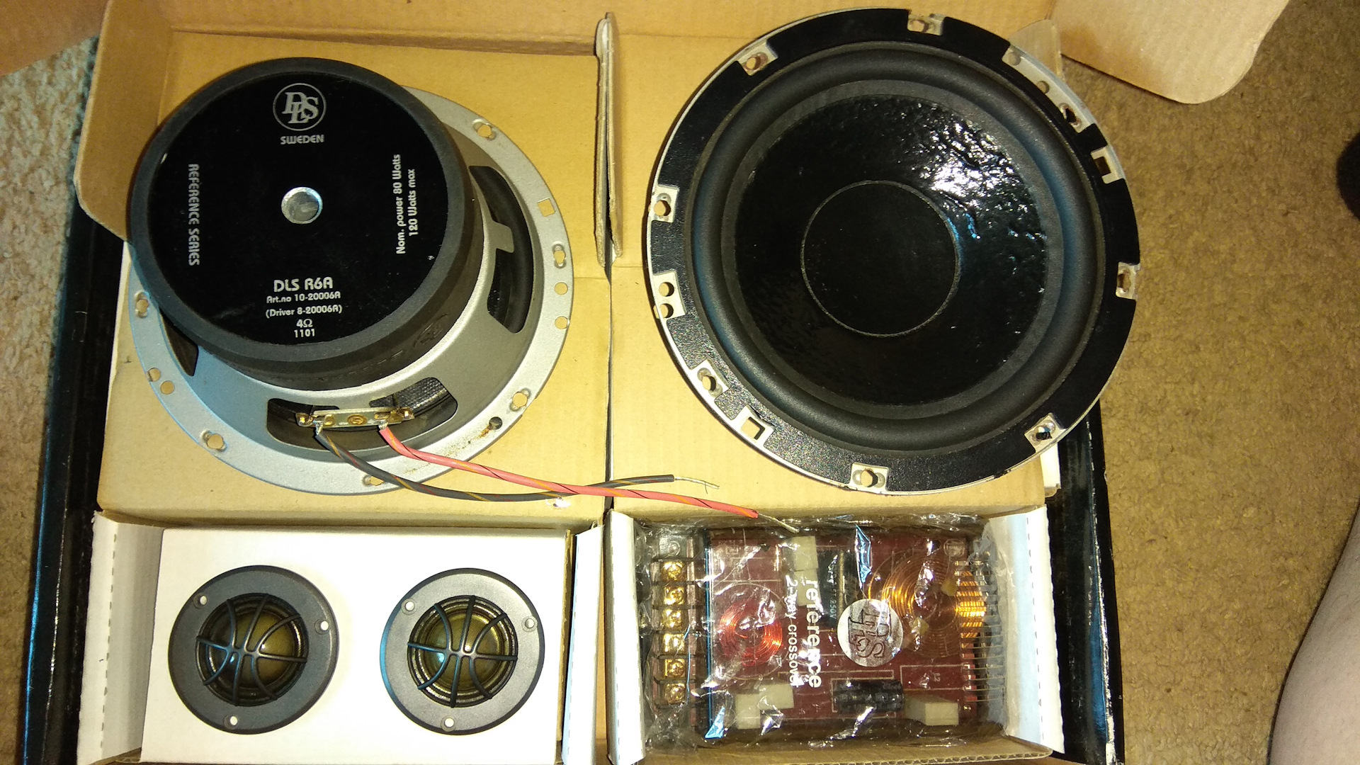 🎼Новый фронт DLS R6A LE🎼 — Toyota Corolla (120), 1,4 л, 2005 года | автозвук | DRIVE2