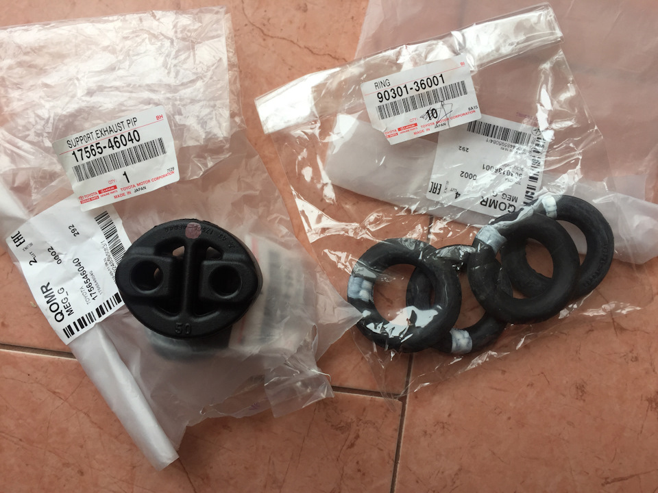 9030136001 Кольцо демпфирующее глушителя TOYOTA LEXUS | Запчасти на DRIVE2