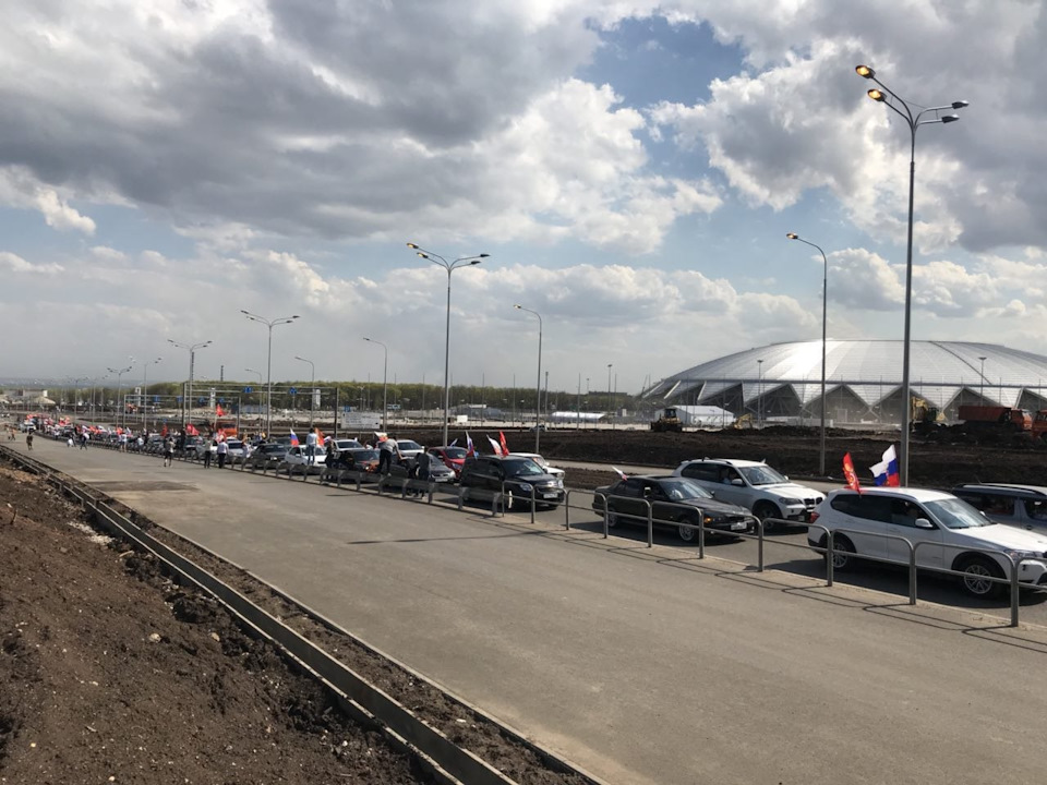 Автопробег в честь победы! — Volkswagen Golf Mk4, 1,6 л, 1999 года | встреча | DRIVE2