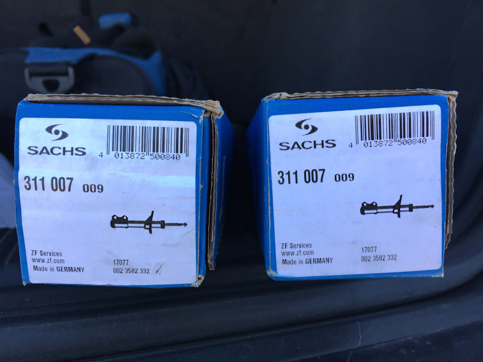 311007 Амортизатор для AUDI, SEAT, SKODA, VW SACHS | Запчасти на DRIVE2