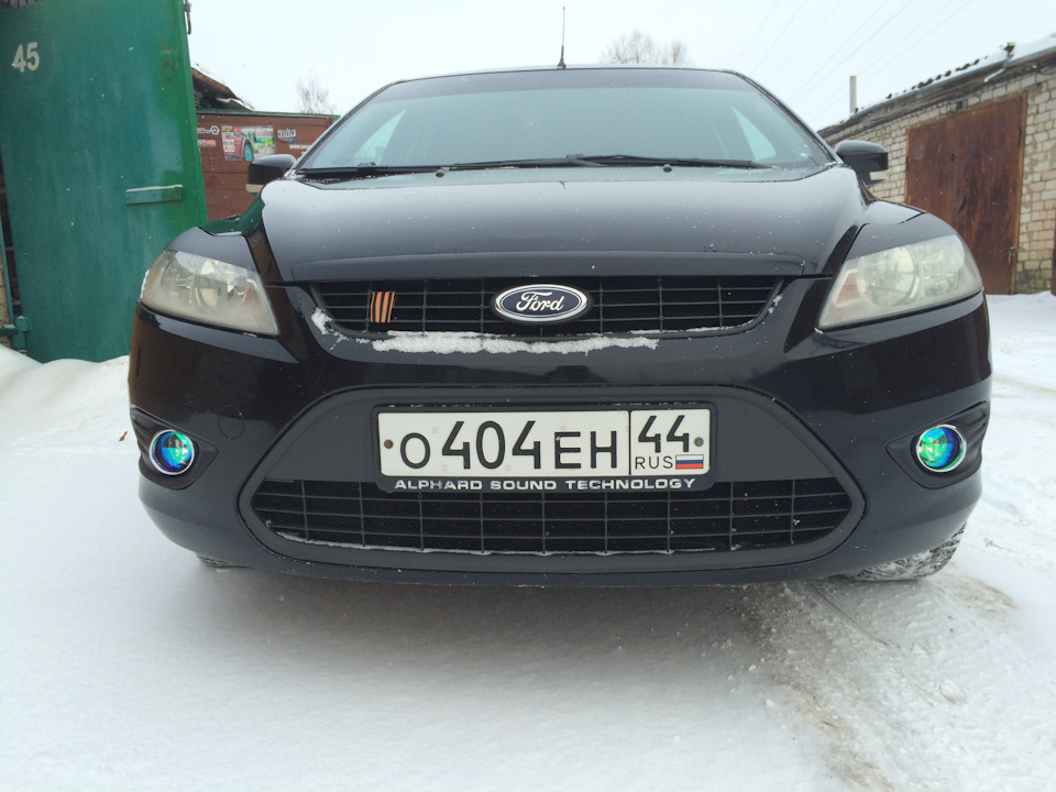 Снова туманки — Ford Focus Wagon II, 1,6 л, 2009 года | электроника ...