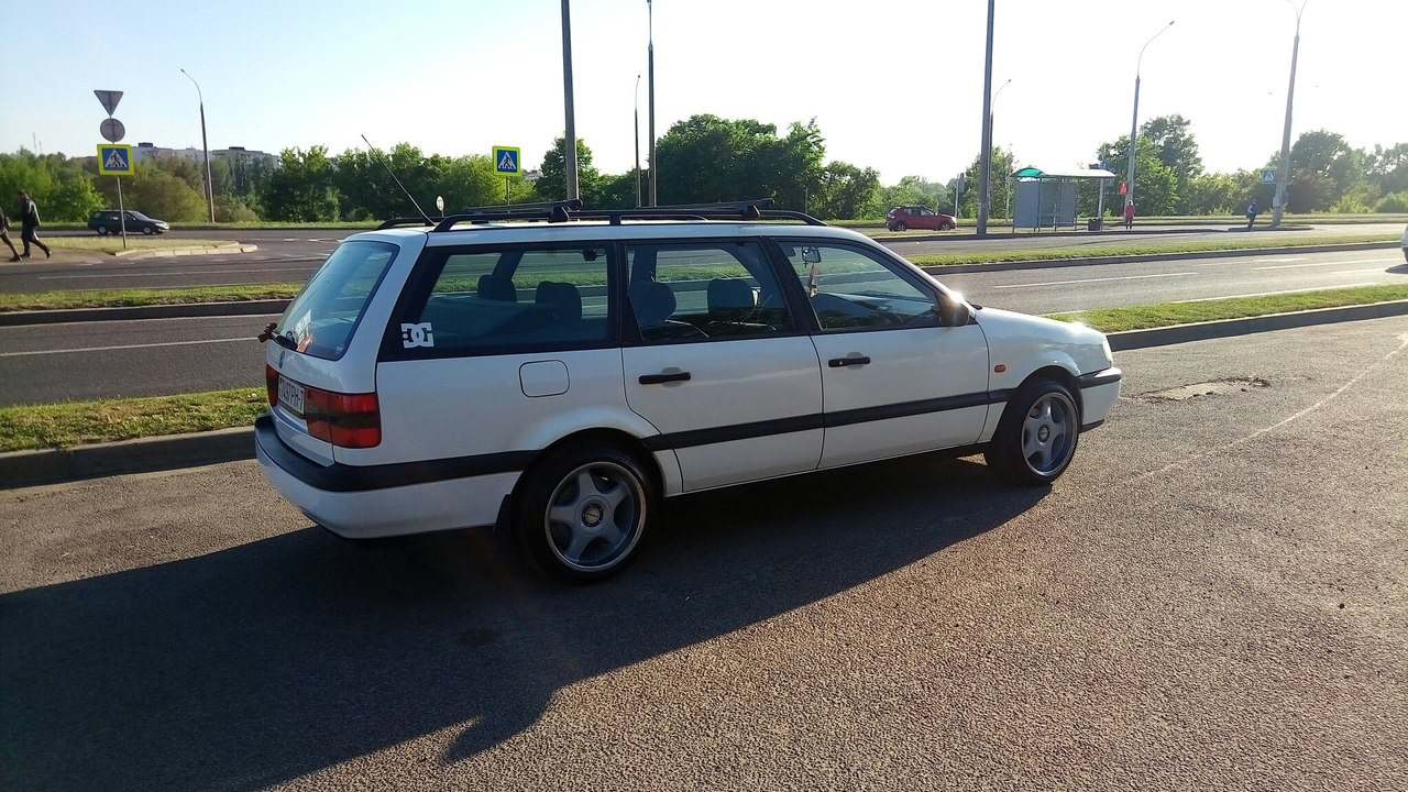 Первые фото в новом образе — Volkswagen Passat Variant (B4), 1,9 л ...