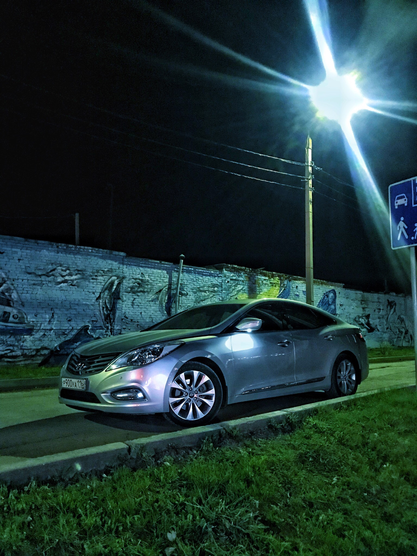 Triangle 968 — Hyundai Grandeur (HG), 3 л, 2013 года | шины | DRIVE2