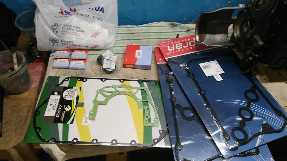 Запчасти для профилактики ДВС — Audi A6 (C5), 2,8 л, 1997 года ...