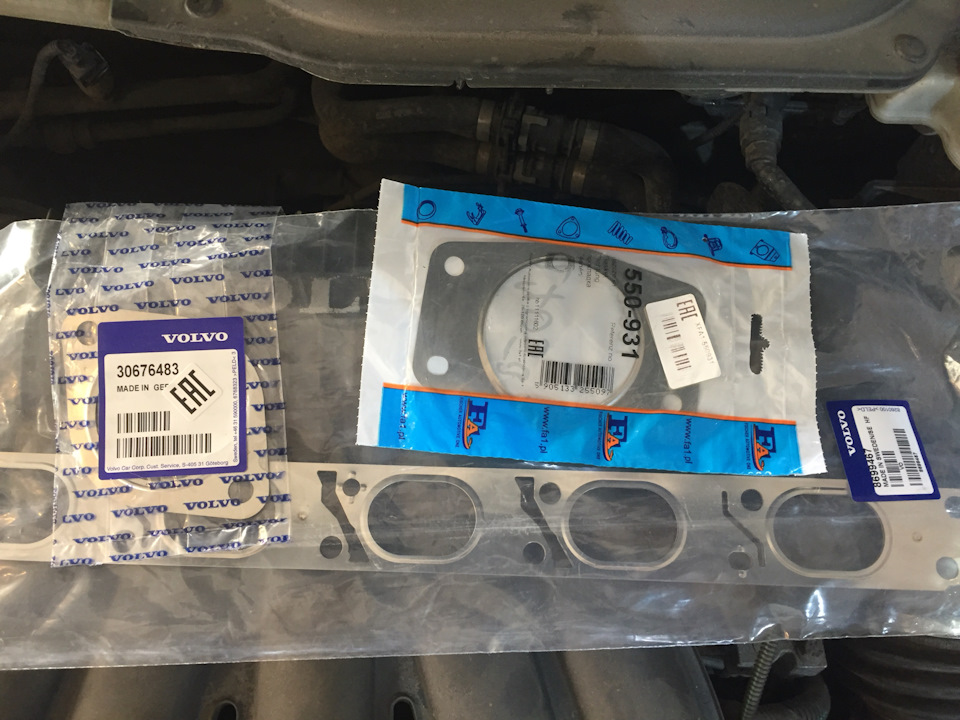 30676483 Прокладка катализатора Volvo | Запчасти на DRIVE2