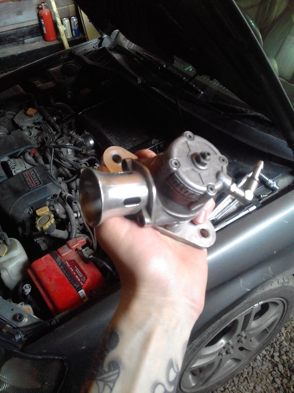 Нужен совет по блоу офф — Subaru Legacy B4 Be 2 л 1999 года