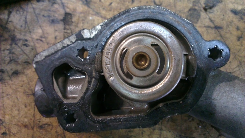 Замена термостата. — Opel Vectra C, 2,8 л, 2006 года | визит на сервис ...