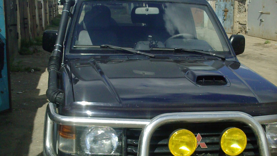 Mitsubishi Pajero (2G) 2.8 дизельный 1997 | intercooler turbo 2.8 на DRIVE2