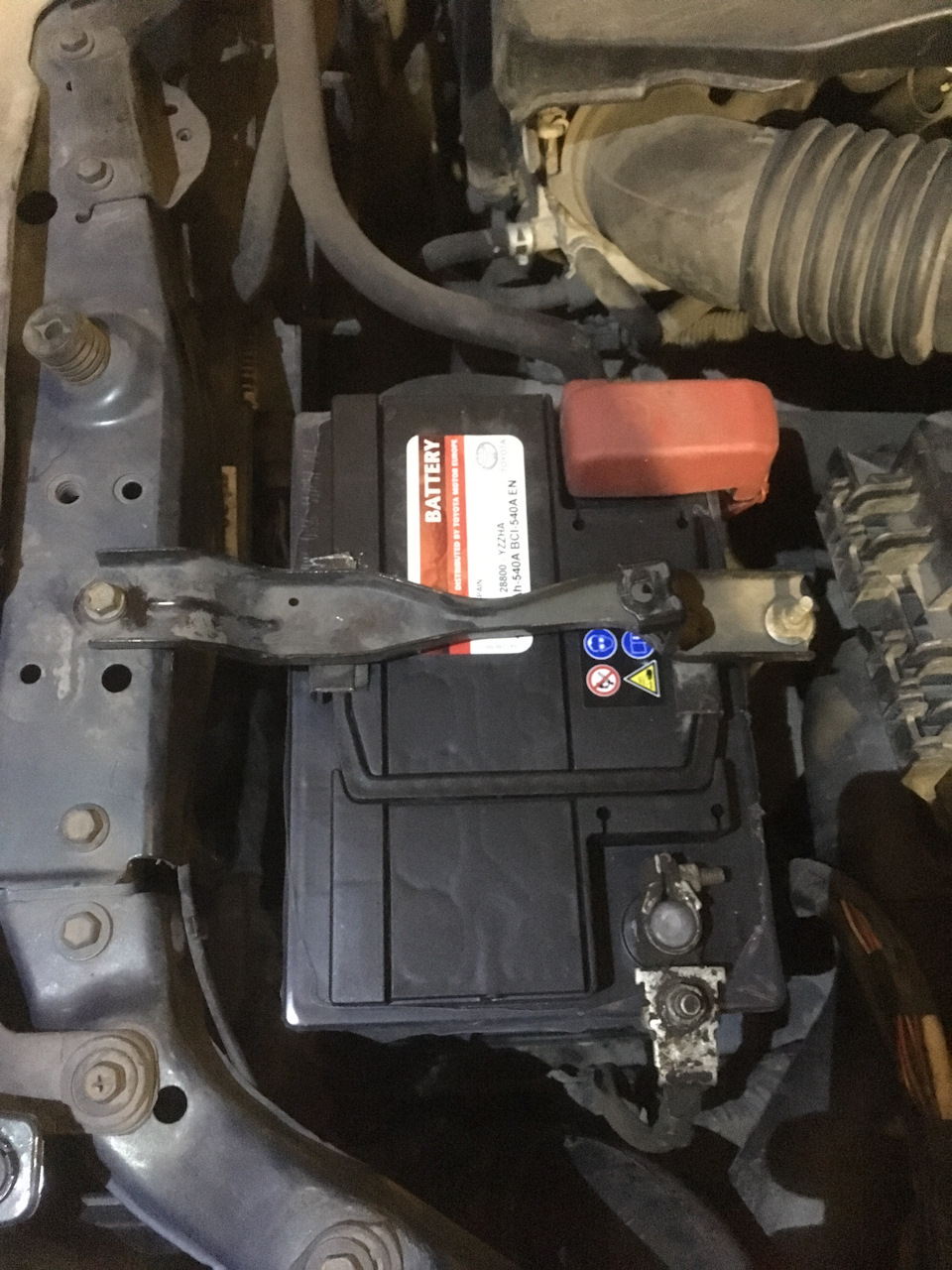 28800YZZHA АККУМУЛЯТОР TOYOTA 55AH CARINA E(UKP), AVENSIS — + TOYOTA ...