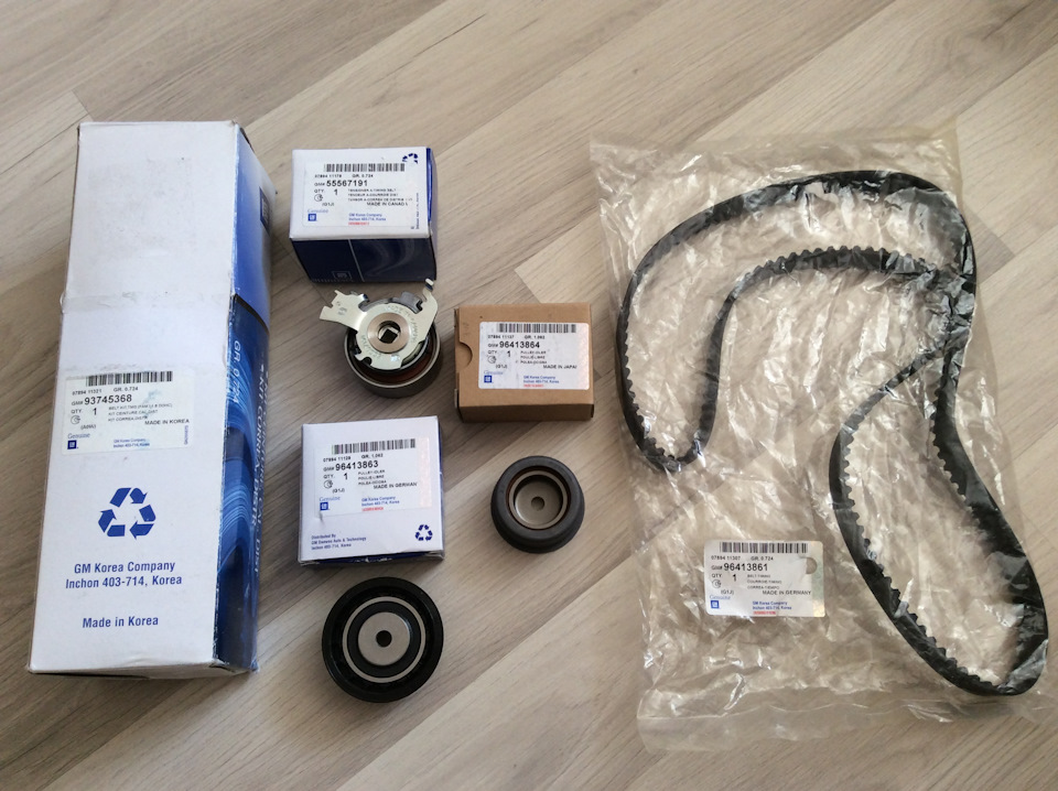 Belt Kit GM для F18D3(LDA) — Chevrolet Lacetti Sedan, 1,8 л, 2008 года ...