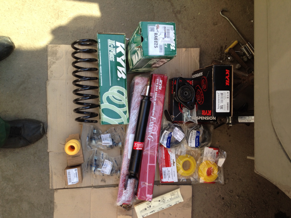 Переборка задней подвеске. — Hyundai ix35, 2 л, 2013 года | своими ...