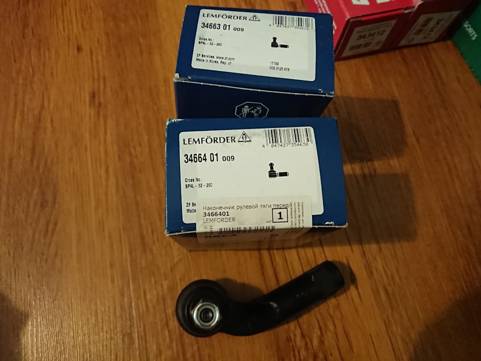 BP4L32290 РУЛЕВОЙ НАКОНЕЧНИК AXELA/BIANTE/MAZDA3/MAZDA5/PREMACY (BK ...