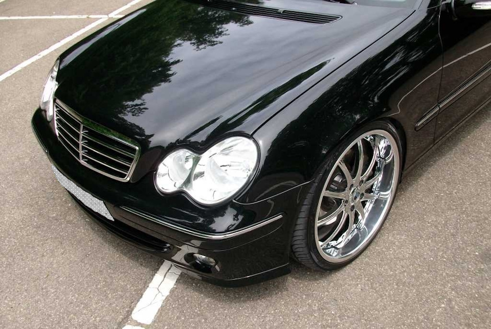 Staggered Asanti Wheels ABL-4 Chrome Rims R20 — Mercedes-Benz C-Class ...