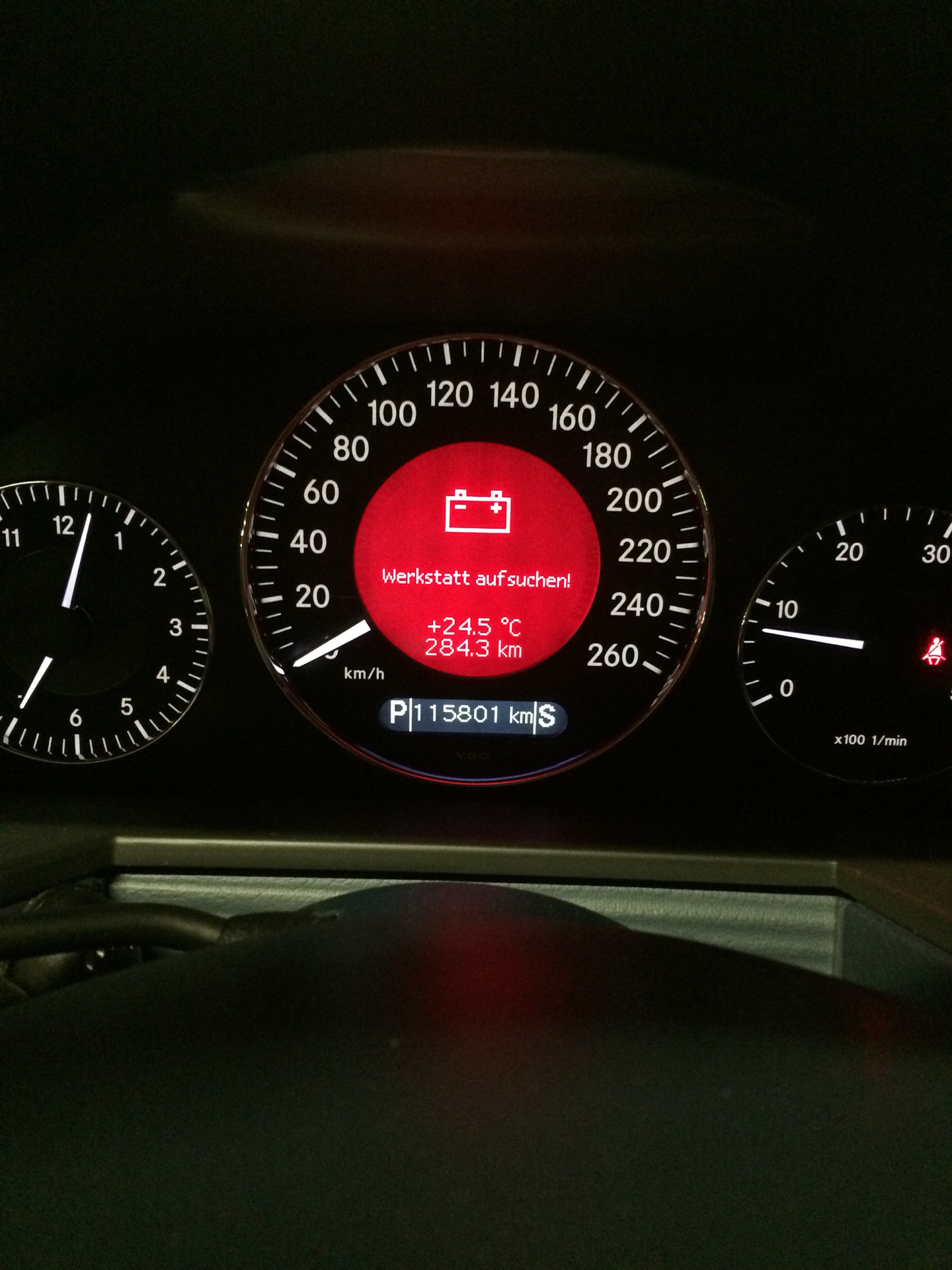 Аккумулятор — Mercedes-Benz E-class (W211), 2,7 л, 2003 года | просто ...