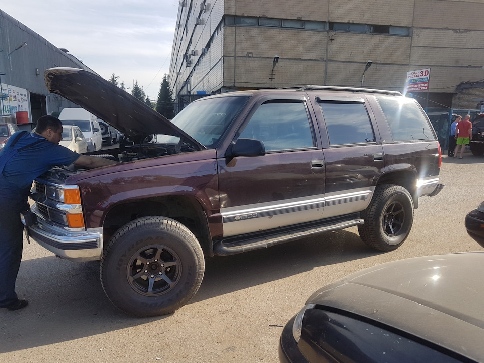 Планы по тихоньку реализовываются. — Chevrolet Tahoe (GMT400), 5,7 л ...