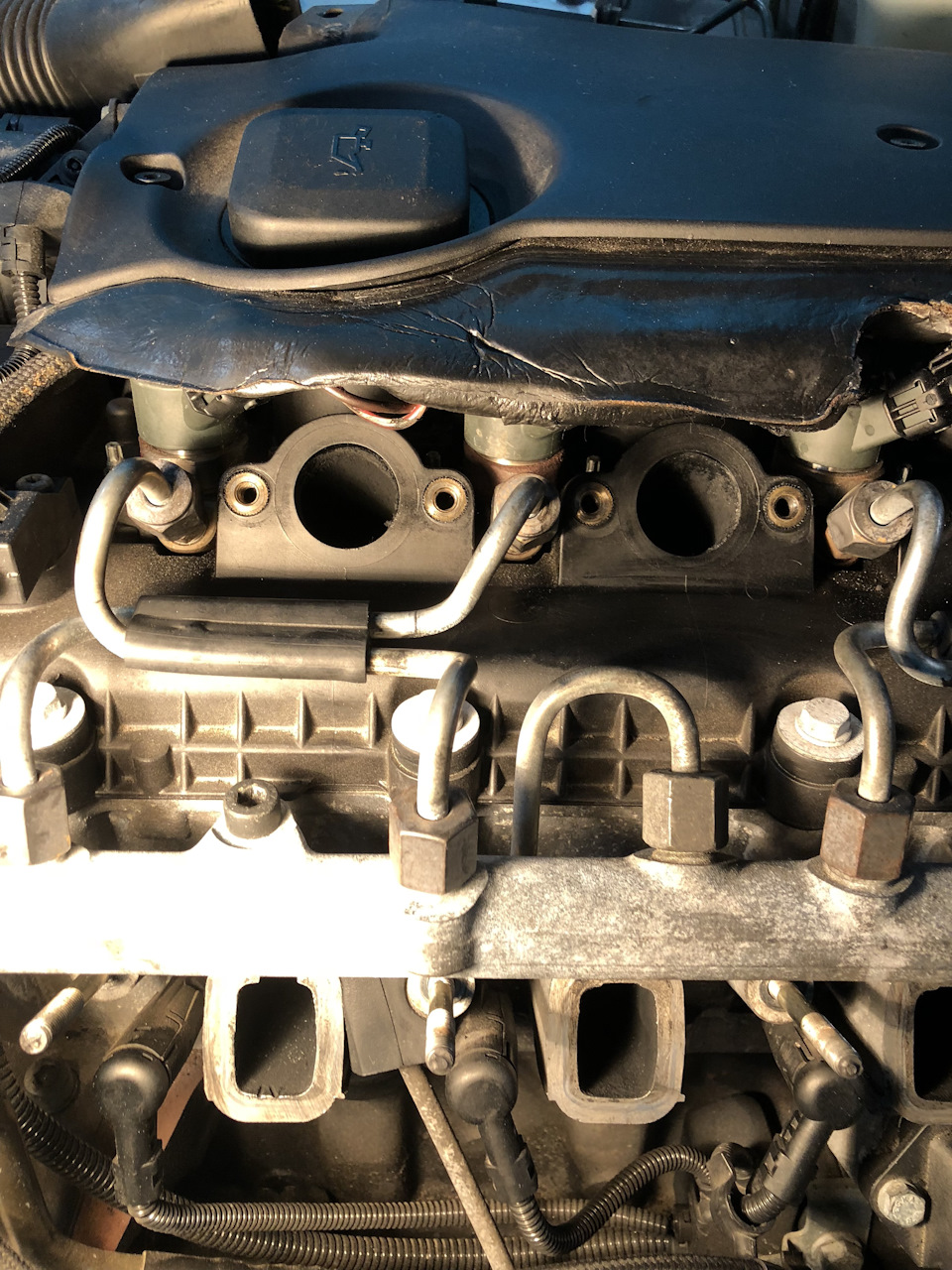 Замена впускного коллектора, отключение ЕГР / М57 — BMW 5 series (E39 ...