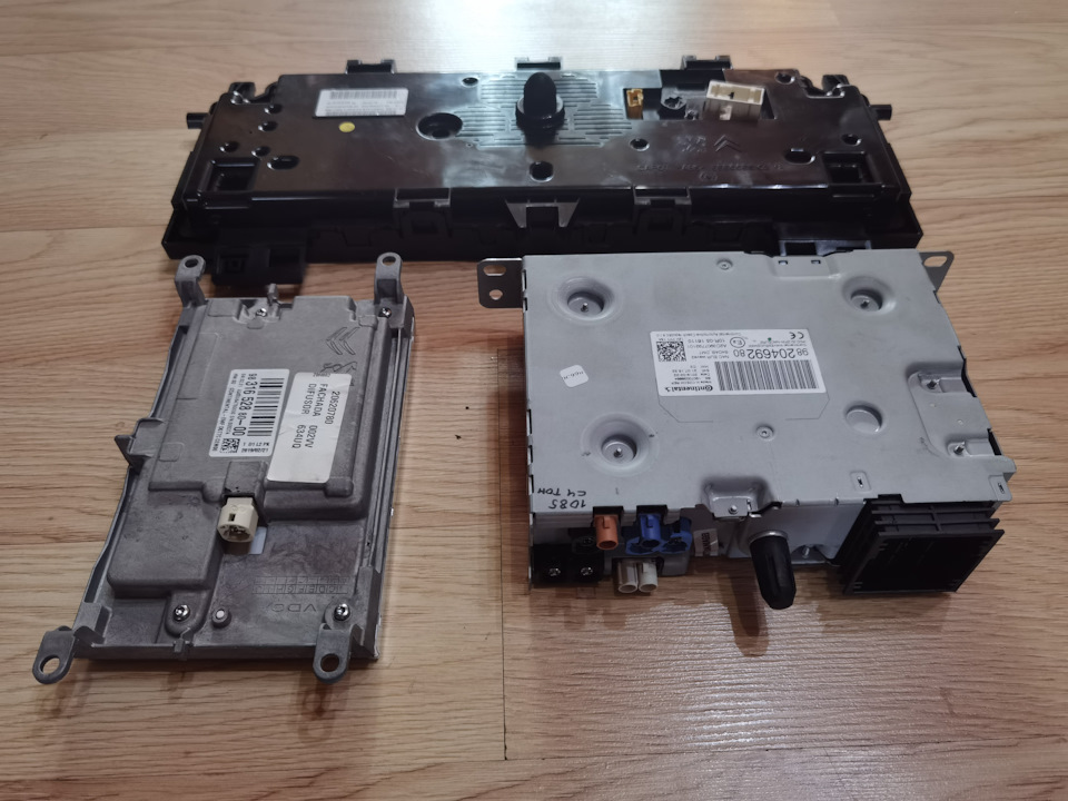Комплект NAC + Цифровая приборка на Citroen C4 Picasso (2G), Citroen ...