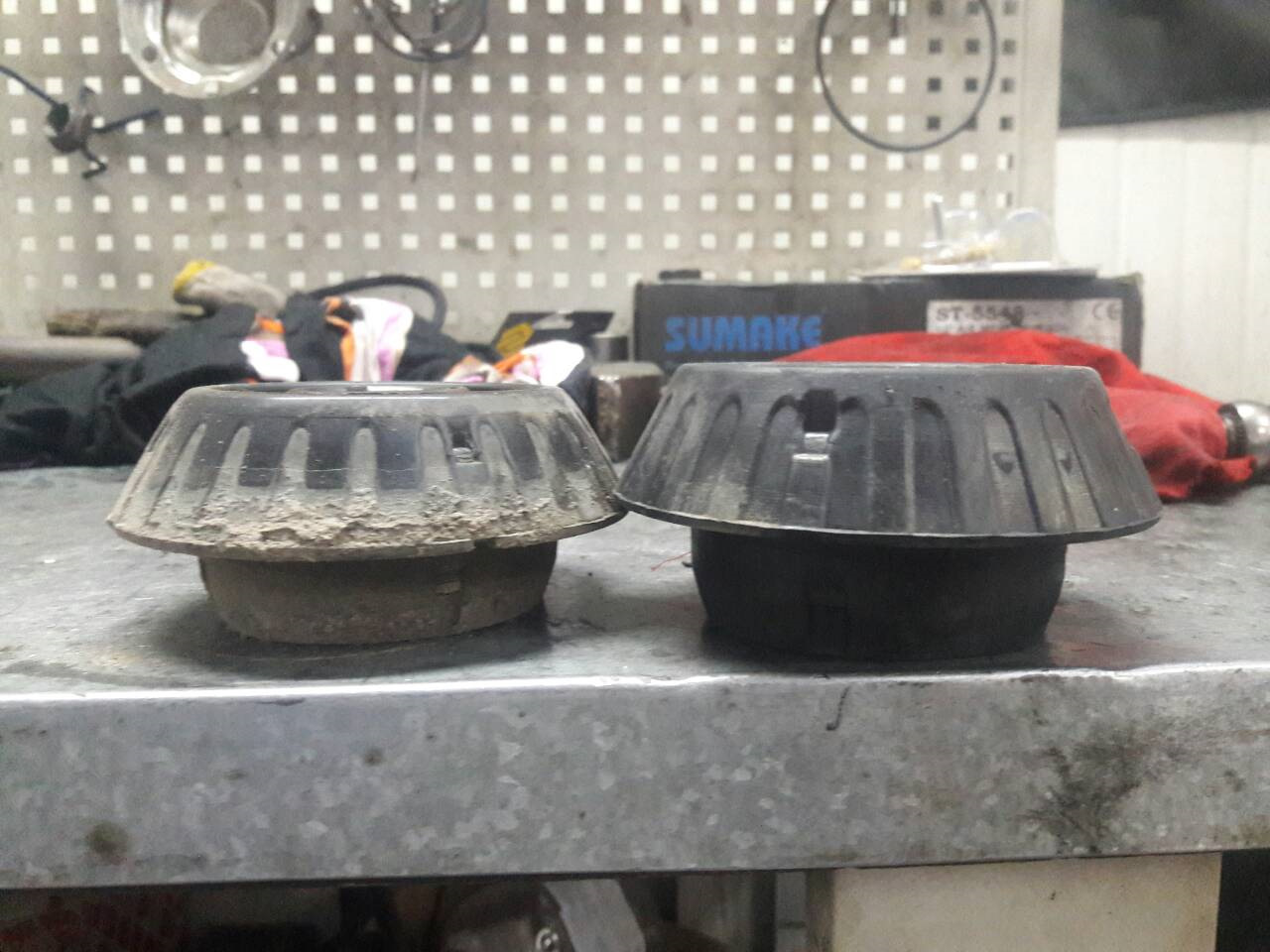 Замена опор амортизаторов и масла — Honda Jazz (1G), 1,4 л, 2006 года ...