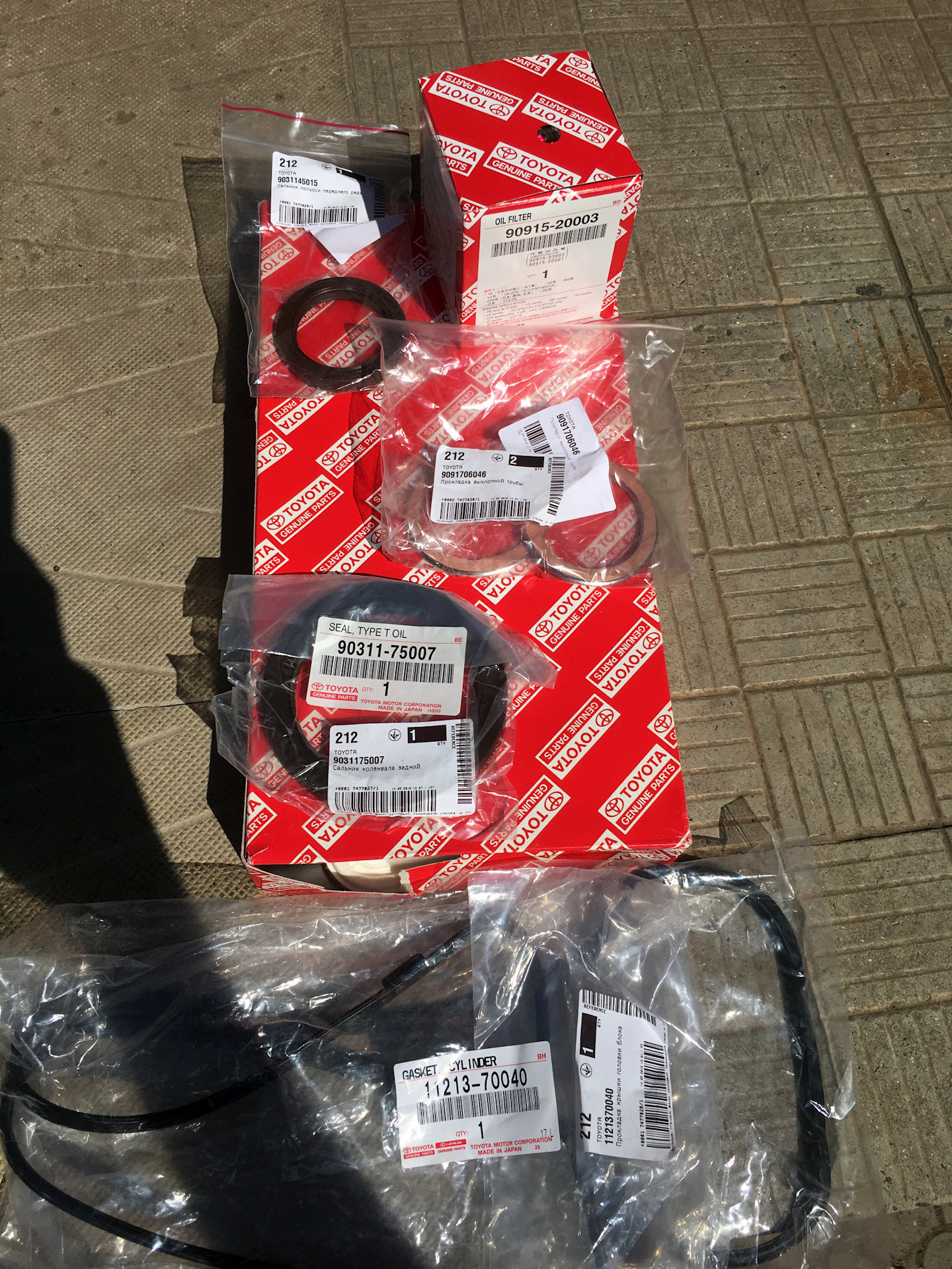 Закупил пару запчастей для нового двигателя — Lexus IS I, 2 л, 2004 ...