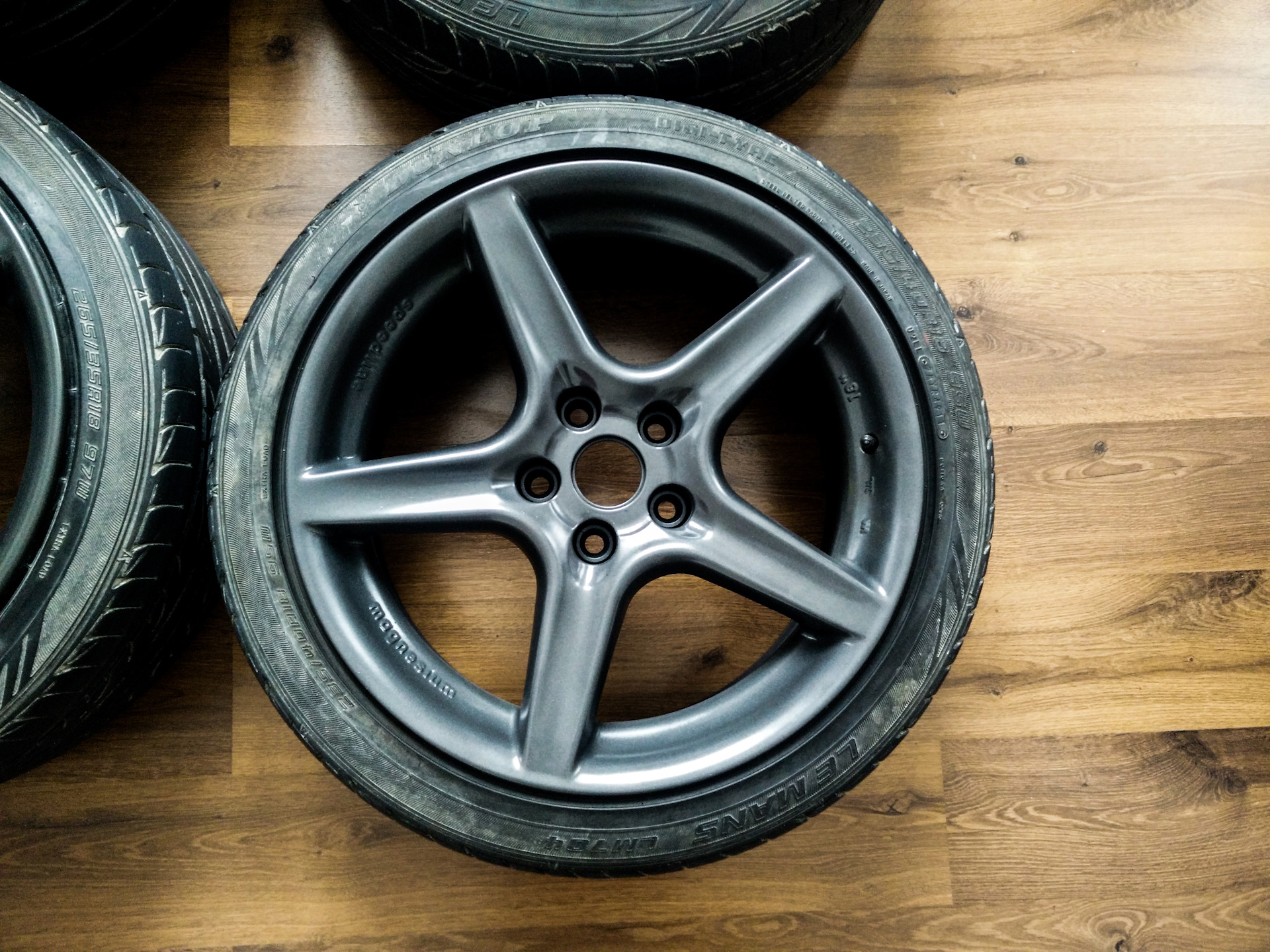 Перекрас летних дисков Speedline MAG-R R18 — Toyota Verossa, 2,5 л ...