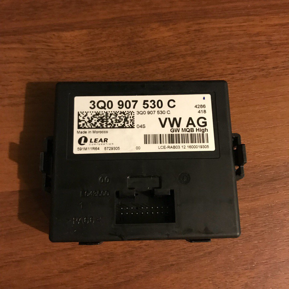 5Q0907530 Блок управления для Skoda Octavia VAG | Запчасти на DRIVE2