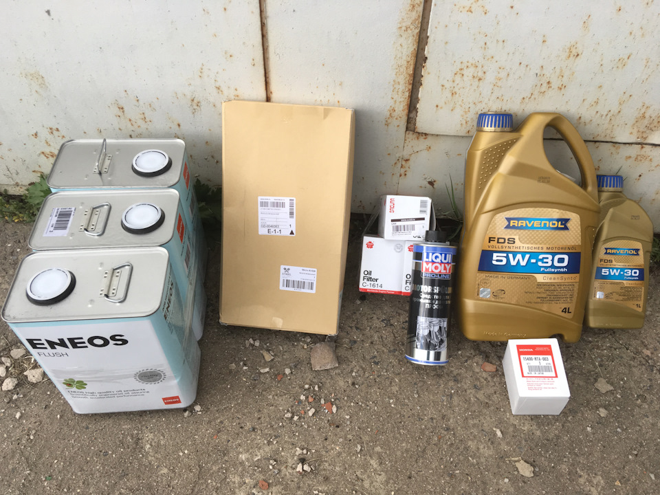 Очередная замена масла — Honda Accord (7G), 2,4 л, 2007 года | плановое ТО | DRIVE2