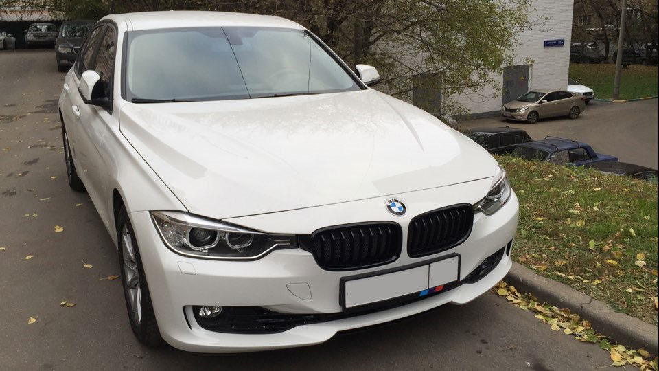 Установлены рамки BMW M из illskill — BMW 3 series (F30), 2 л, 2014 года | стайлинг | DRIVE2