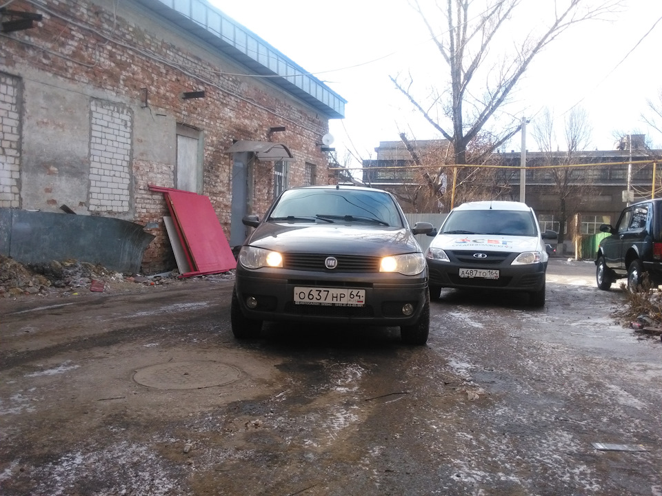 ДХО(дальний в полнакала) — FIAT Albea, 1,4 л, 2008 года | электроника ...