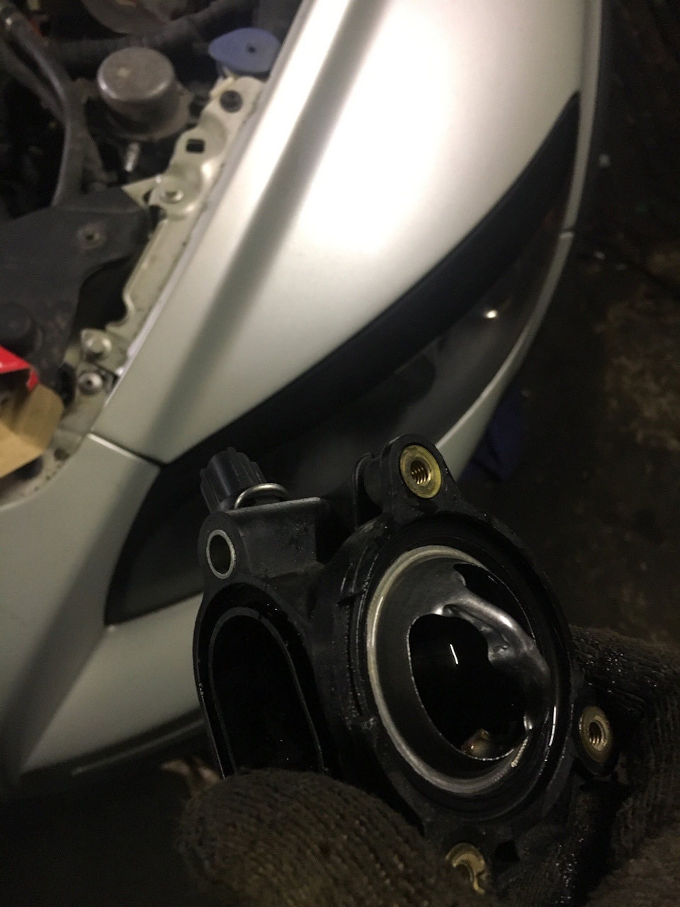 большое то. термостат — Volvo C30, 2,4 л, 2007 года | своими руками ...