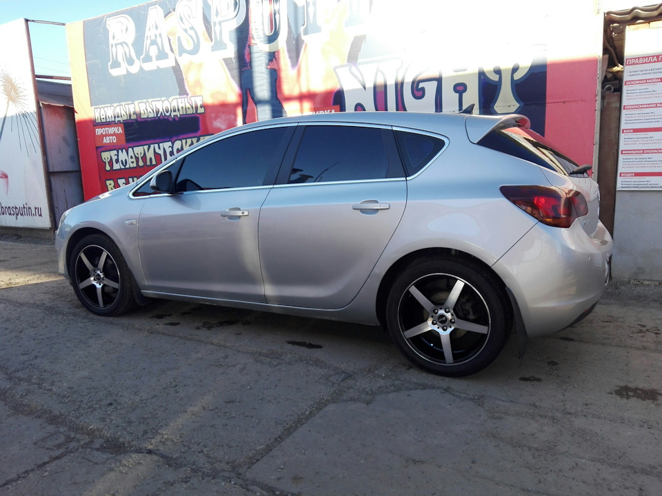 Колеса — Opel Astra J, 1,6 л, 2010 года | колёсные диски | DRIVE2