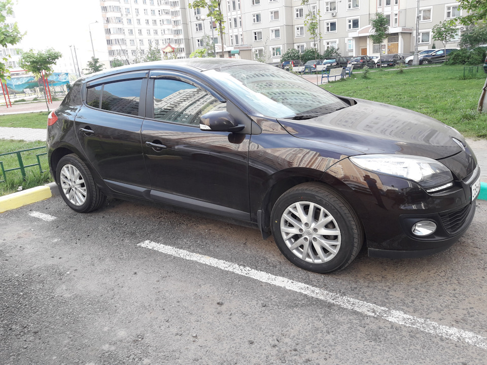 НОВАЯ РЕЗИНА И ДИСКИ — Renault Megane III, 1,6 л, 2014 года | шины | DRIVE2