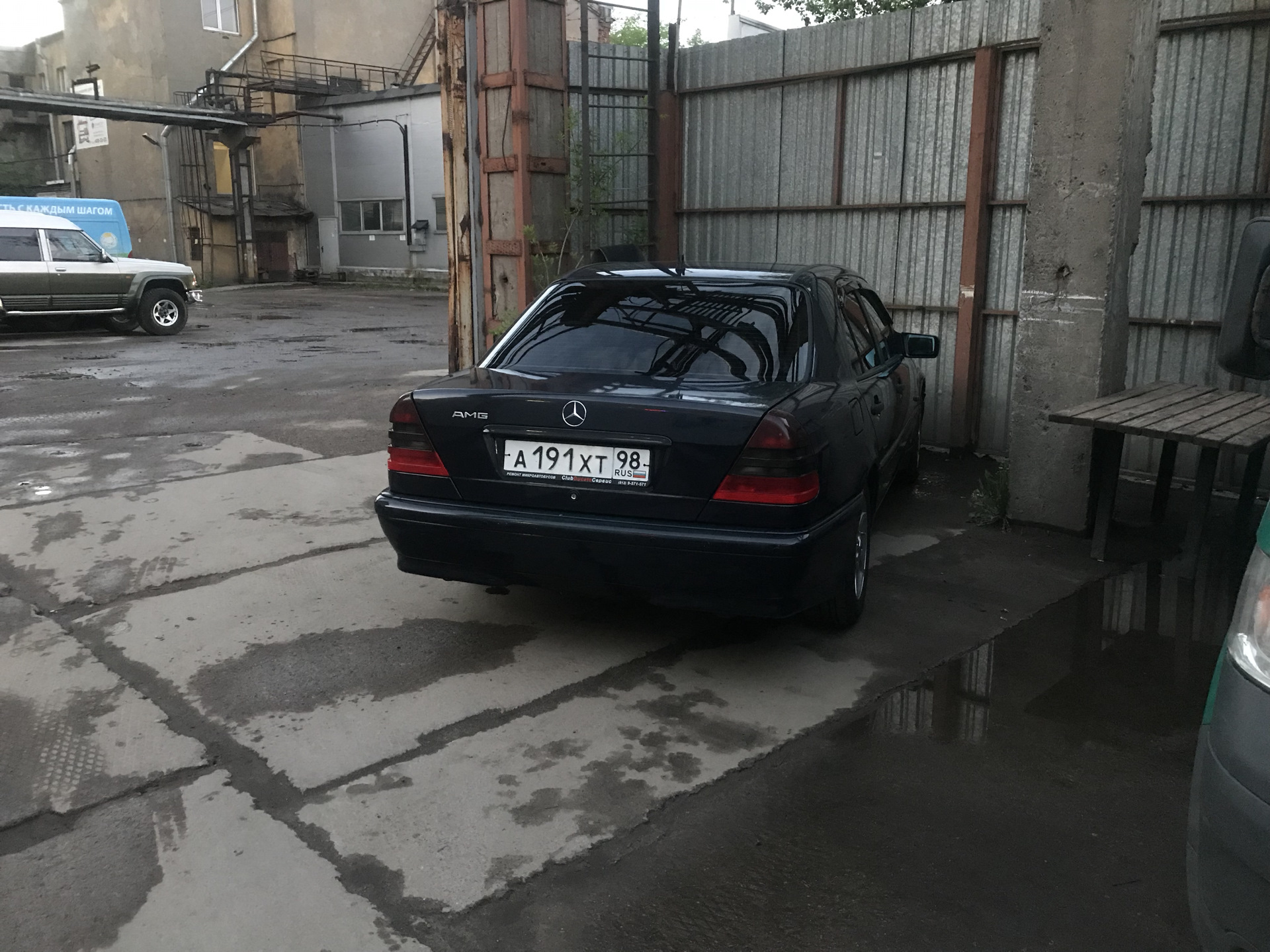 Просто фото после мойки — Mercedes-Benz C-Class (W202), 1,8 л, 1999 года | просто так | DRIVE2