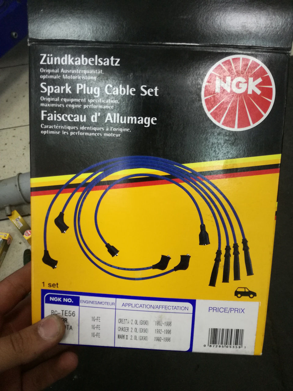 RCTE56 Комплект проводов зажигания 5359 NGK | Запчасти на DRIVE2