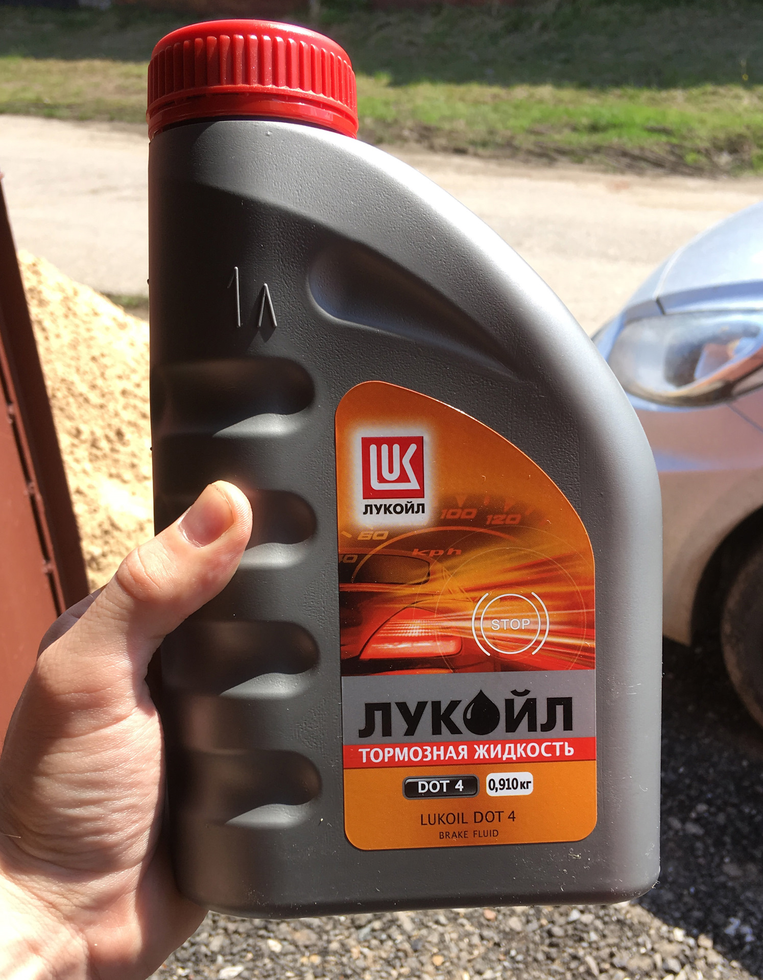 тестер тормозной жидкости с aliexpress — Hyundai Solaris, 1,6 л, 2011 ...